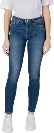 A|X Armani Exchange Femme, Jeans, Bleu, Taille: W25 Jeans avec poches avant zippées et boutonnées