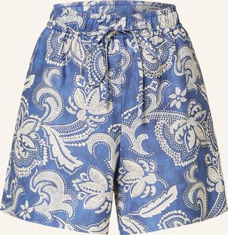 Sandro Sandro Shorts Mit Leinen blau