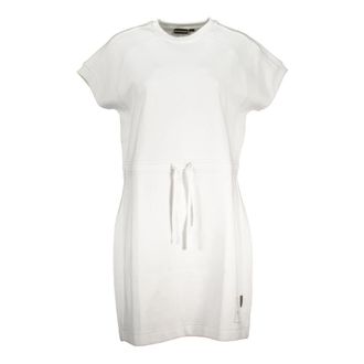 Napapijri Sportliches wei&szlig;es Kleid mit kurzen &Auml;rmeln - - Dresses - Damen - Wei&szlig; - XS