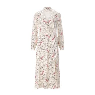 Valentino Maxikleid aus Seide - - Dresses - Damen - Beige - M