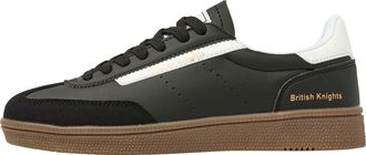 British Knights Damen Revival Sneaker, Schwarz/Weiss/dunkelkrepp, 38 EU