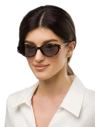 Furla SFUB31 Tortoiseshell Acetate Sunglasses - Brown