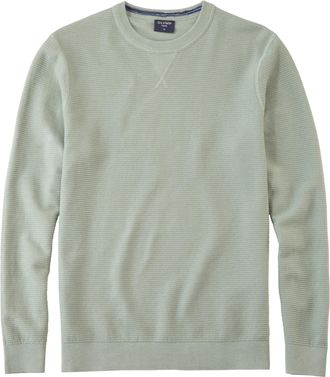 Olymp Herren Pullover Rundhals Casual.Strick,Struktur,978 Knit Regular fit,hellgr&uuml;n 40,XXL