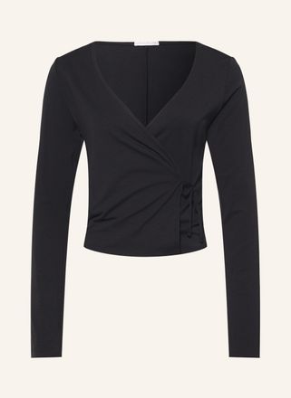 Mandala Mandala Wickeljacke Aus Jersey schwarz