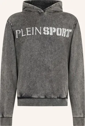 Plein Sport Plein Sport Kapuzen-Sweatshirt Scratch schwarz