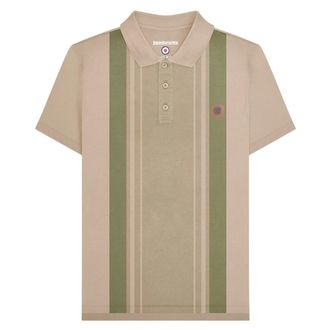 Lambretta SS25 Poloshirt f&uuml;r Herren (Steinfarben)
