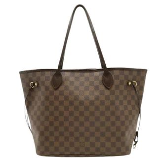 Louis Vuitton Pre-owned Neverfull MM Damier Canvas Tote Bag - - Pre-owned - Damen - Braun - ONE SIZE