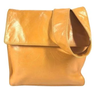 Chanel Pre-owned Pochette Sac Bandouli&egrave;re - Femme - Pre-owned - Orange - Taille: ONE Size