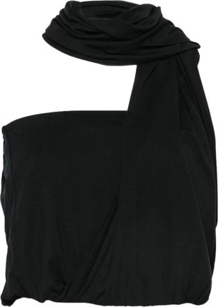 Gimaguas Schal-Top - - Tops - Damen - Schwarzk - S