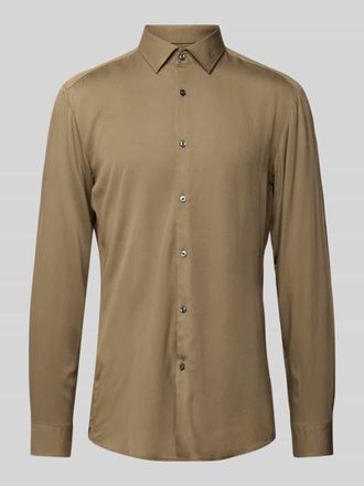HUGO BOSS Slim Fit Business-Hemd mit Kentkragen Modell KENNO