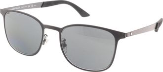 Montblanc Montblanc MB0331S Sonnenbrille für Herren, aus Metall, mehrfarbig, Einheitsgröße