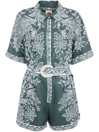Farm Rio Short Sleeve Romper