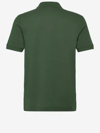 HUGO BOSS Mens Cotton Polo Shirt Green T-shirts And Polos
