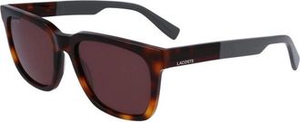 Lacoste unisex, Accessoires, Brun, Taille: 54 MM L996S 214 Lunettes de soleil