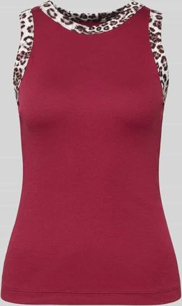 Marc Cain Tanktop mit gerippten Abschl&uuml;ssen