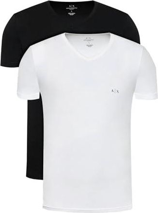 A|X Armani Exchange Coffret de 2 Tshirts Coton col V - Armani exchange
