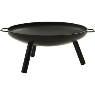 vidaXL Feuerschale 70x59x28 cm Stahl Vidaxl