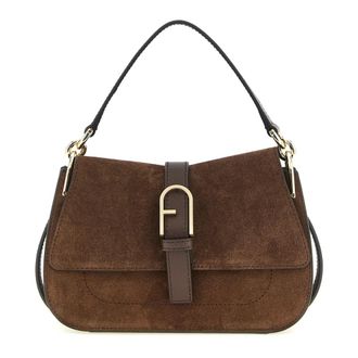 Furla Femme, Sacs, Brun, Taille: ONE Size Sac bandouli&egrave;re Mini Flow