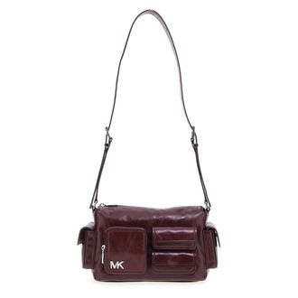 Michael Kors MD PCKT SHLDR OXBLOOD