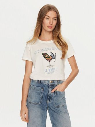 Vicolo T-Shirt RS0056 &Eacute;cru Regular Fit