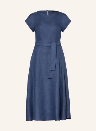 Max Mara Weekend Max Mara Leinenkleid Esordio blau