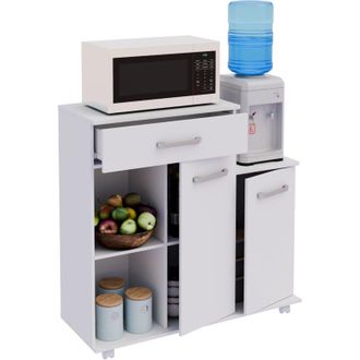 VCM Mobilier de cuisine Bakila h. 88 x l. 90 x p. 33 cm Blanc