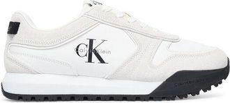 Calvin Klein Sneakers Toothy Runner Irregular Lines YM0YM01461 Creme