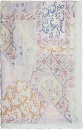 Elena Miro Femme, Accessoires, Multicolore, Taille: ONE Size Foulard imprim&eacute; en modal