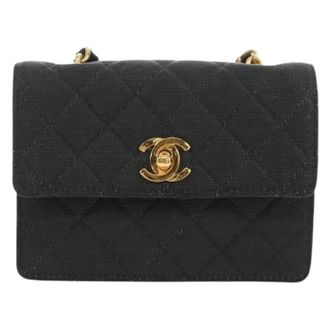 Chanel Pre-owned Vintage Mini Schultertasche - - Pre-owned - Damen - Schwarzk - ONE SIZE