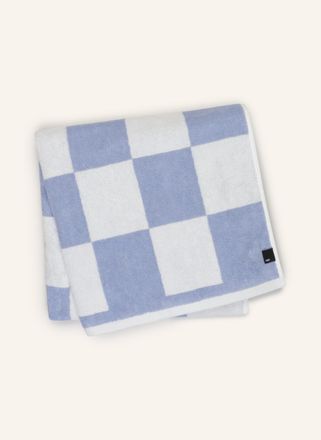 HAY Duschtuch Check blau