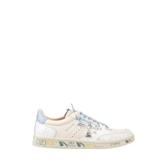 Premiata Femme, Chaussures, Blanc, Taille: 38 EU Clay Baskets