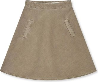 Mads Norgaard Femme, Jupes, Gris, Taille: 44 FR Soil Denim Stelly Skirt