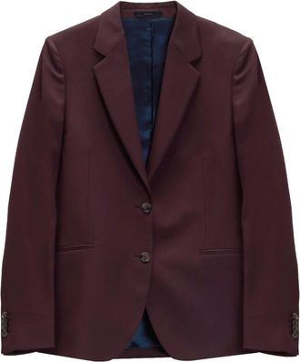 Paul Smith Femme, Vestes, Rouge, Taille: 40 FR Travel Suite Jacket