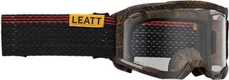 Leatt Velocity 4.0 MTB X-Flow Schutzbrille - Holz - 83 % klare Gl&auml;ser
