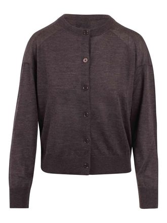 Loulou Studio Cardigan - Marron