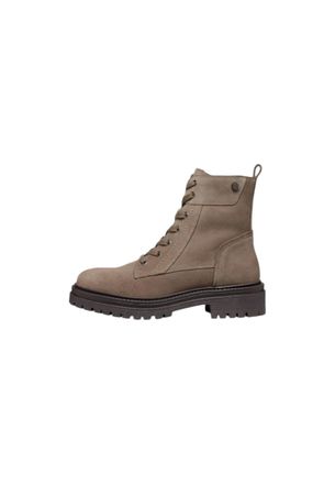 Geox WOMAN D IRIDEA BIKER/AMPHIBIANS BOOTS TAUPE 41_EU
