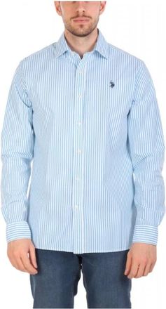 U.S.Polo Association U.s. Polo Assn., Homme, Chemises, Bleu, Taille: M U.s. Polo Assn - Chemises > Casual Chemises