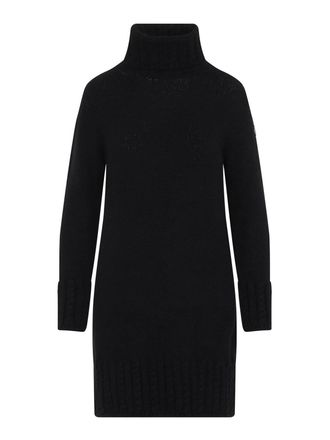Moncler Knielanges Kleid - Schwarz