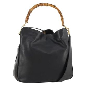 Gucci Sac &agrave; main Vintage Pre-owned - Femme - Pre-owned - Noir - Taille: ONE Size