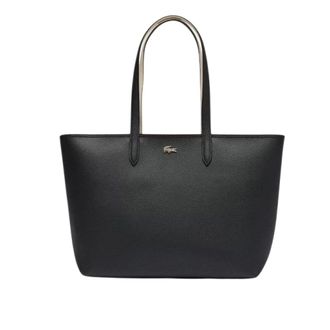 Lacoste Femme, Sacs, Noir, Taille: ONE Size Anna Tote Bag