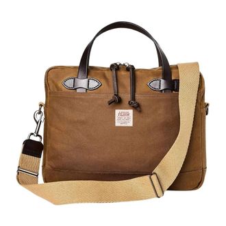 Filson Tin Cloth Compact Briefcase - - Bags - Herren - Braun - ONE SIZE