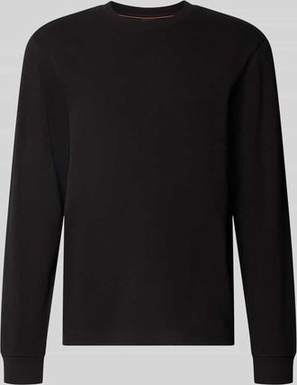 Boss Orange by Hugo Boss Regular Fit Langarmshirt aus Baumwoll-Mix Modell WE-TEMPEST