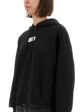 Maison Margiela Cotton Hoodie - Black