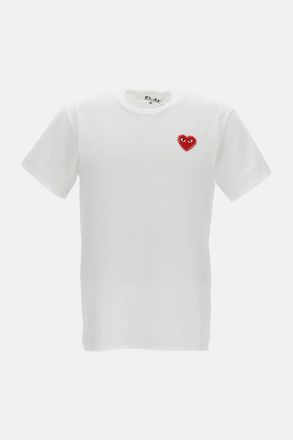 Comme Des Gar&ccedil;ons T-shirt Mit Herzlogo Aus Strass