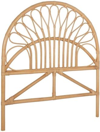 Sweeek Sweeek - Kopfteil aus Rattan, naturfarben - 90 cm
