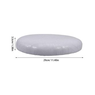 Valiclud Runder Barhocker Ersatzsitz 29cm aus Massivholz Wei&szlig;er Stuhlsitz f&uuml;r Esszimmer und K&uuml;che Strapazierf&auml;hige Hockersitzplatte