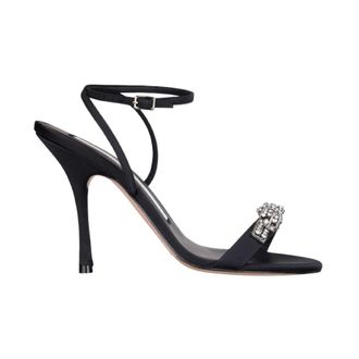 N&deg;21 Jeweled Bow Stiletto Sandal - - Shoes - Damen - Schwarzk - 37 EU