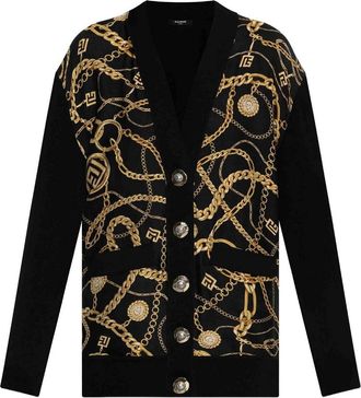 Balmain Cardigan - Schwarz