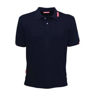 Suns Klassisches blaues Polo-Shirt - - Tops - Herren - Blau - 2XL