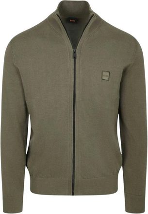 HUGO BOSS Cardigan - Homme - Pulls - Vert - Taille: L